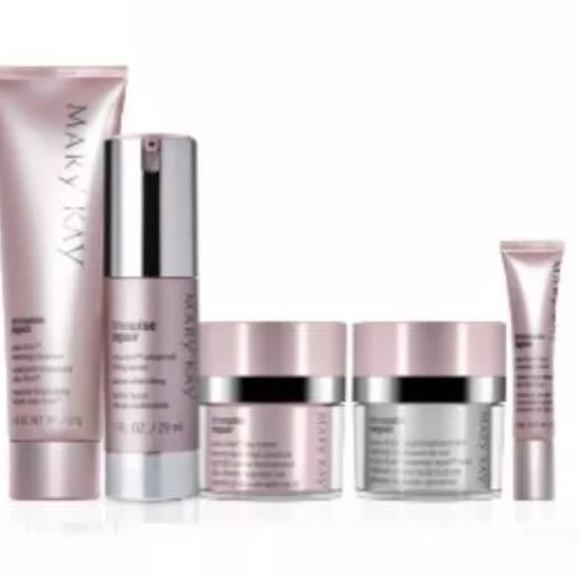 Mary Kay | Skincare | Mary Kay Skincare Set Pink And Silver | Poshmark